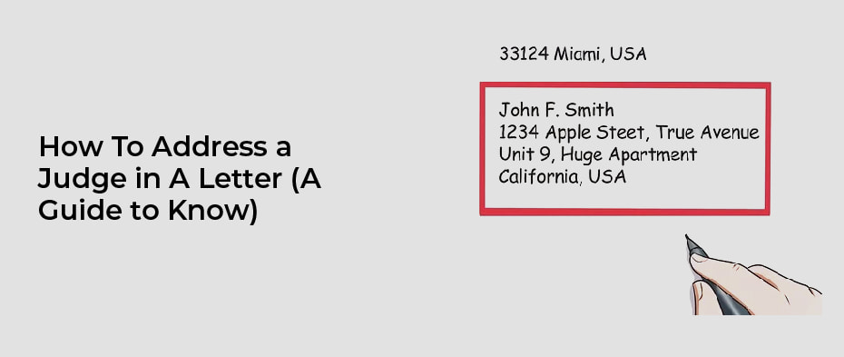 How To Address A Judge In A Letter A Guide To Know 